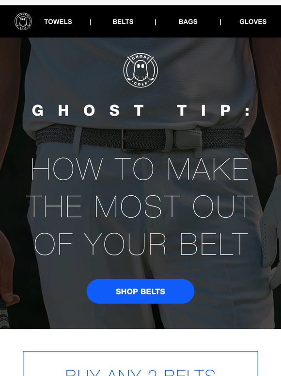 Ghost Golf: Ghost Style Tips: Belt Edition 👻⛳ | Milled