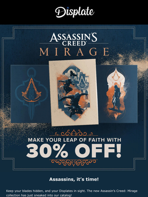 Displate: 🦅 New Assassin’s Creed: Mirage posters | Milled