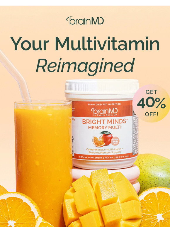 BrainMD: The Nootropic Superpowder That Replaces Your Multi | Milled