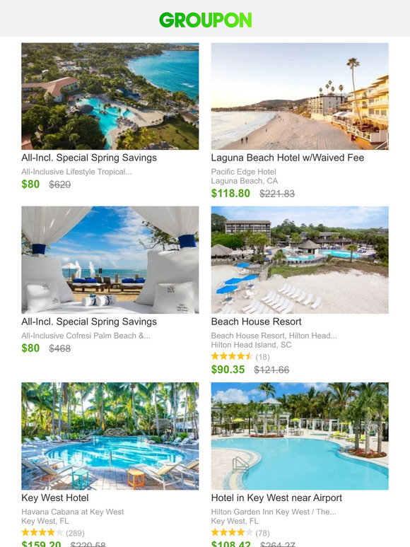 Groupon: 🏖️ Soak Up the Sun and Savings: Beach Vacation Deals You Can't ...