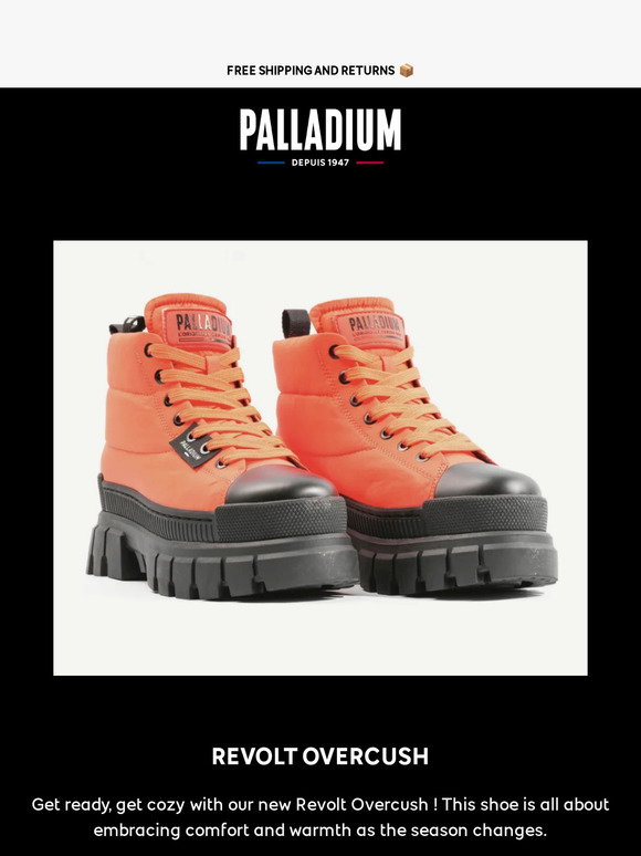 Palladium Boots: Brand new color: FLAME 🔥 | Milled