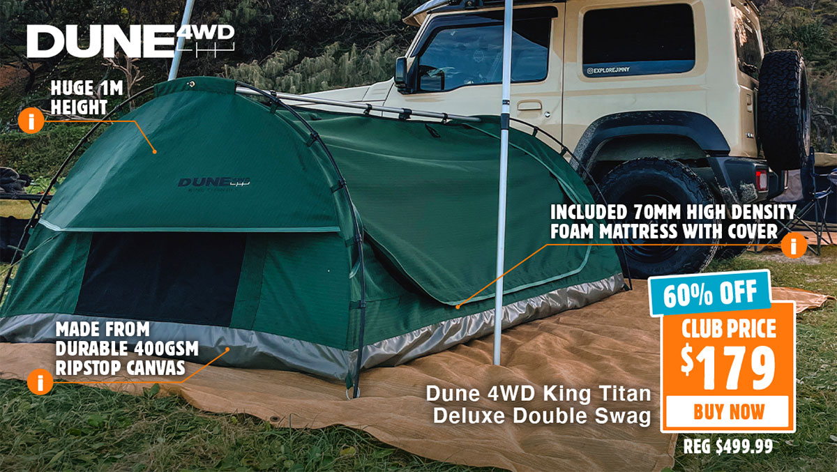 Anaconda: 20% OFF Crocs | SAVE $1600 Dune 4WD 140cm Rooftop Tent | Milled