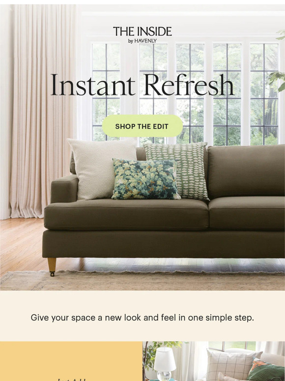 The Inside: Your 1-Step Home Refresh | Milled