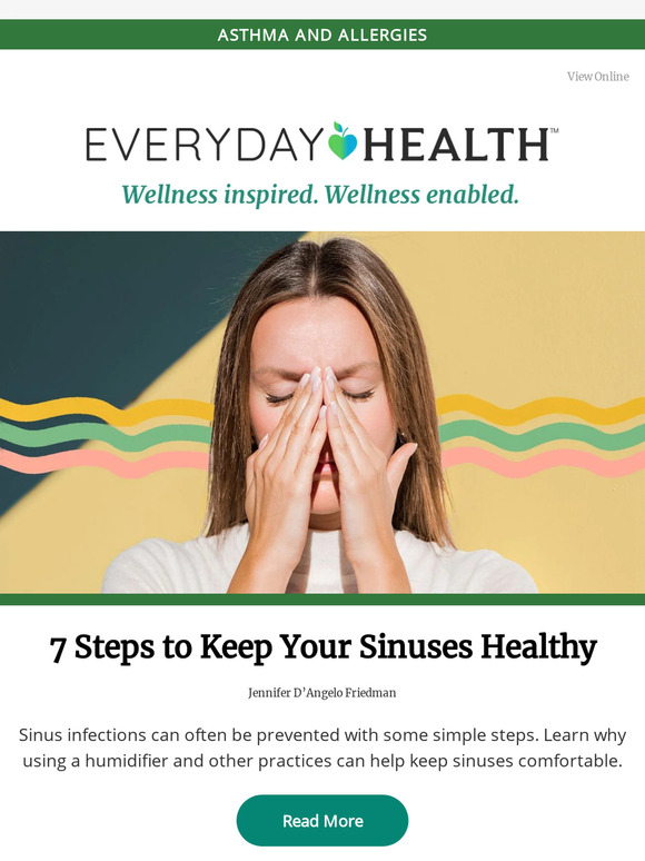 Lifescript: 7 Steps to Keep Your Sinuses Healthy | Milled