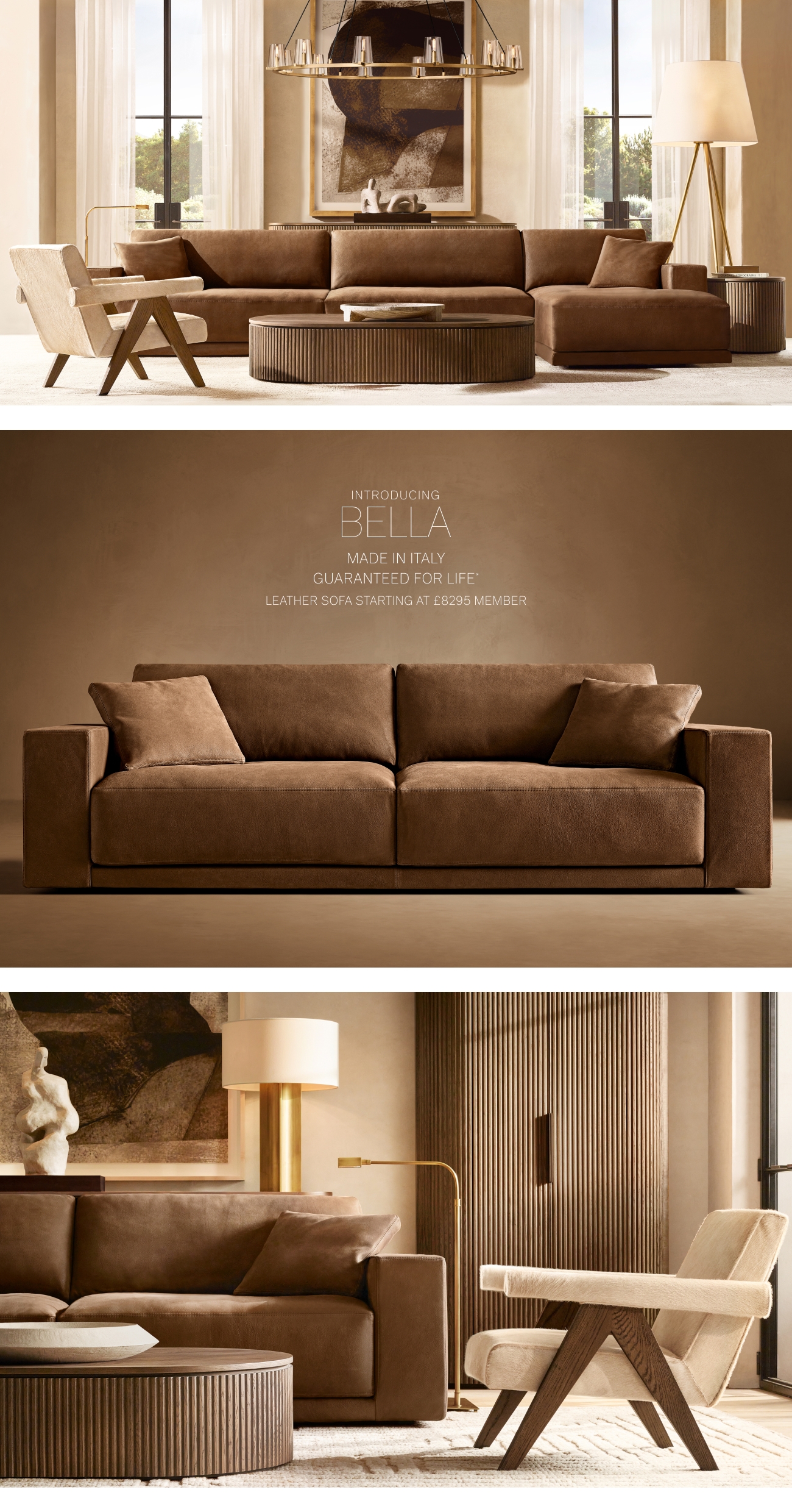 RH: Introducing the Byron Reeded Collection in European White Oak | Milled