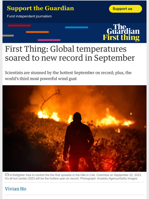 The Guardian: Global temperatures soared to new record in September ...