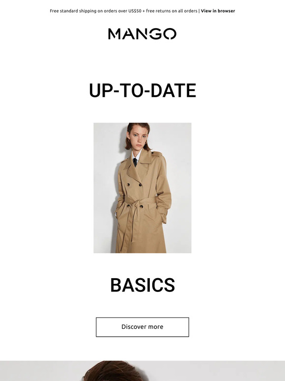 Mango: 3 basics for your closet | Milled