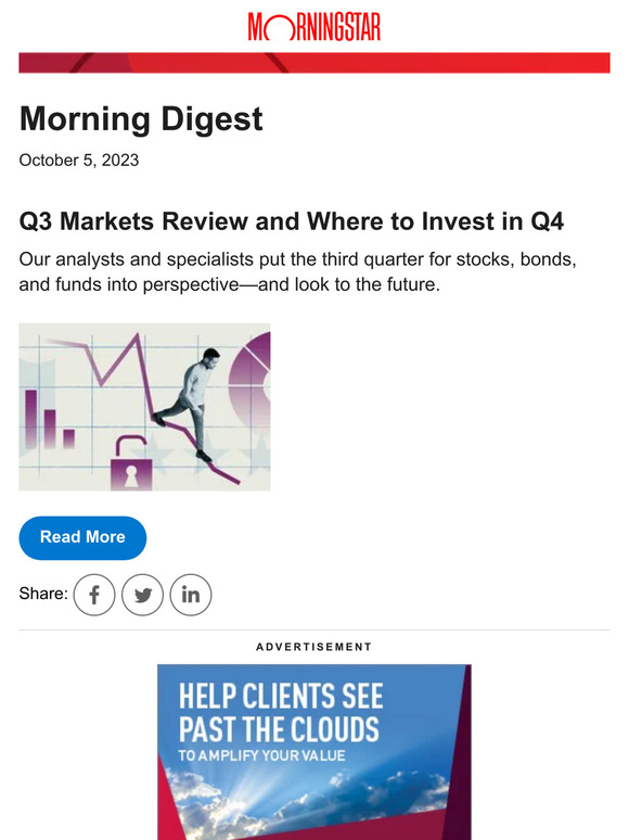 Morningstar Inc.: Q3 Markets Review and Where to Invest in Q4 | Milled