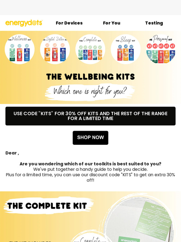 Energy Dots: WHICH KIT IS RIGHT FOR YOU?📣🚨 | Milled