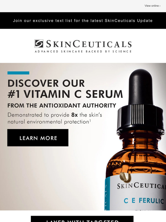Skinceuticals: C E Ferulic, Our #1 Vitamin C Serum with Advanced ...