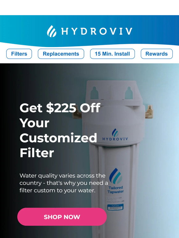 Hydroviv: Did you know this water filter was designed by a Ph.D ...