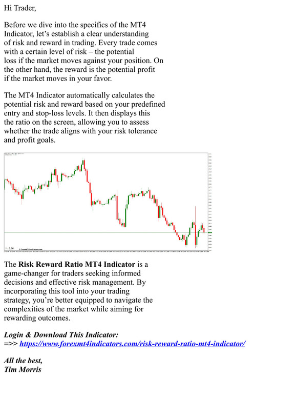 Forex MT4 Indicators: [Download] Risk Reward Ratio MT4 Indicator | Milled