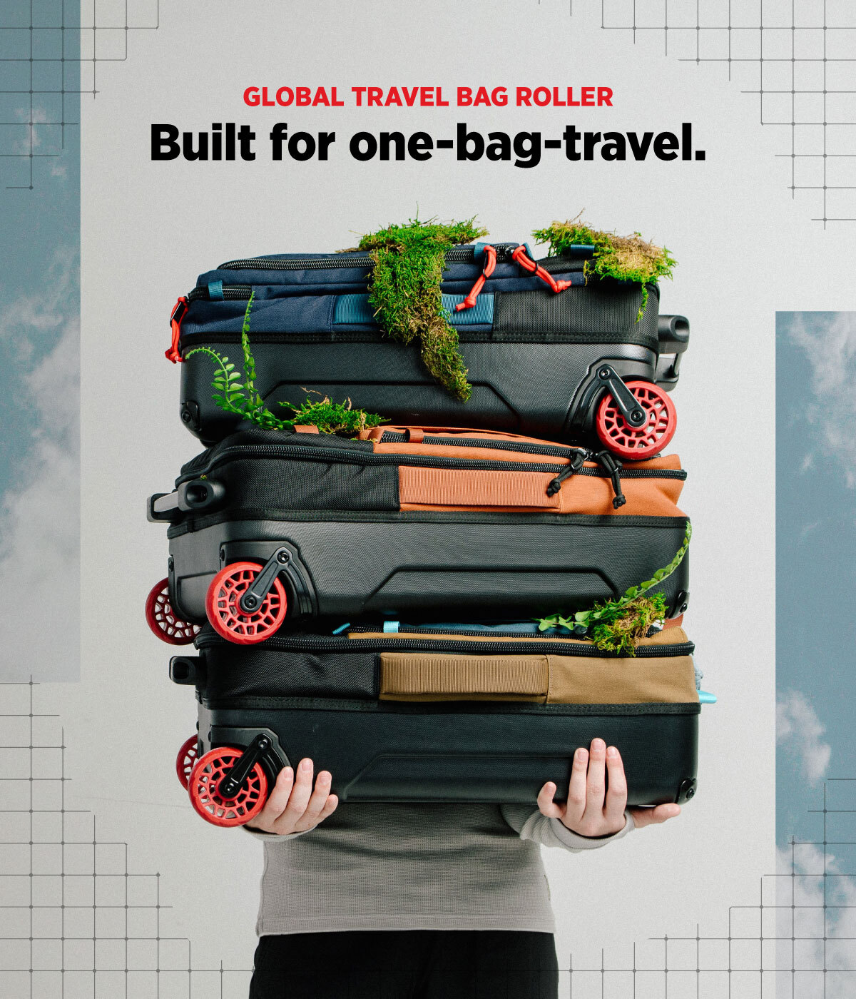 Topo Designs: Upgrade to a first class travel bag. | Milled