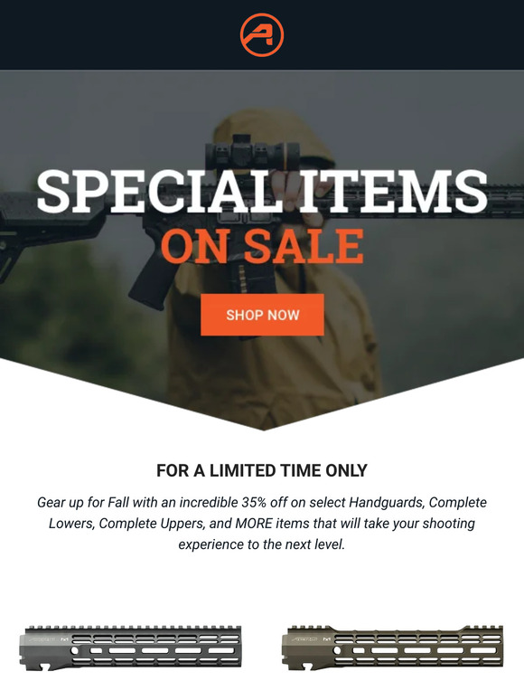 Aero Precision: Gear Up For Fall with 35% Off Your Favorite Items 🍁 ...