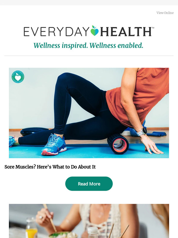 Everyday Health: Sore Muscles? Here’s What to Do About It | Milled