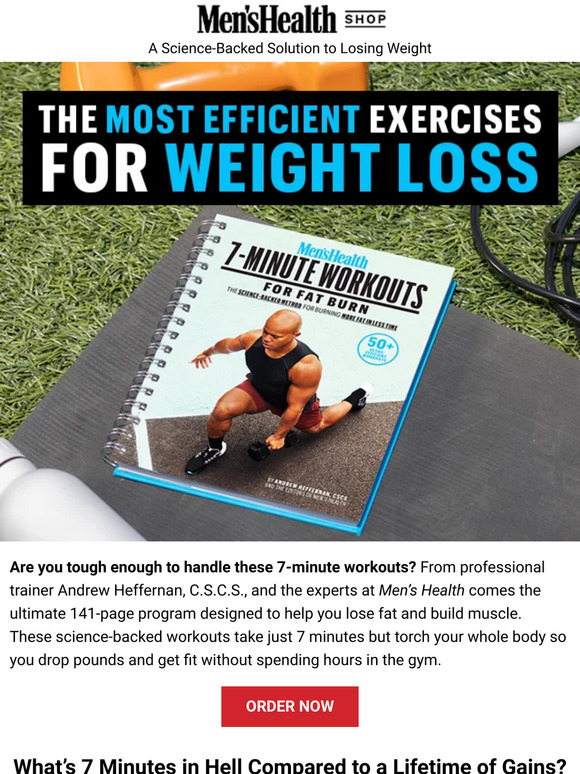 Men Shealth This Workout Is So Short You Ll Never Skip Exercise Again