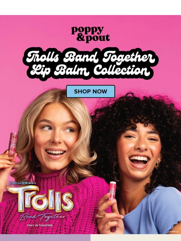 Poppy & Pout: Trolls 🤝 Poppy & Pout: Limited Edition Drop! | Milled