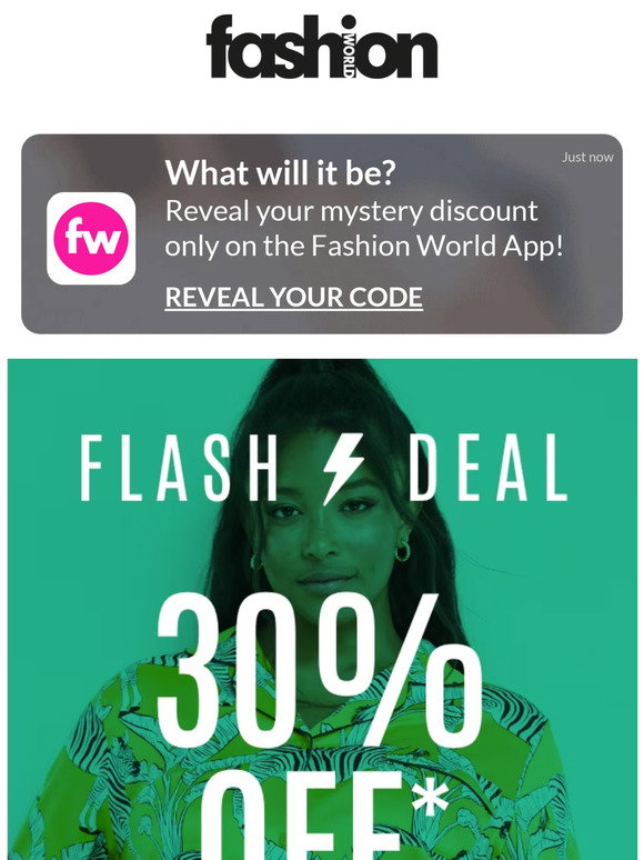 Fashion World: Mystery Discount is Here🤫 | Milled