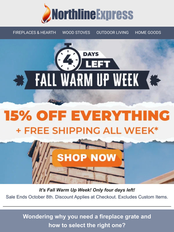 Northline Express: This really is a grate sale. | Milled