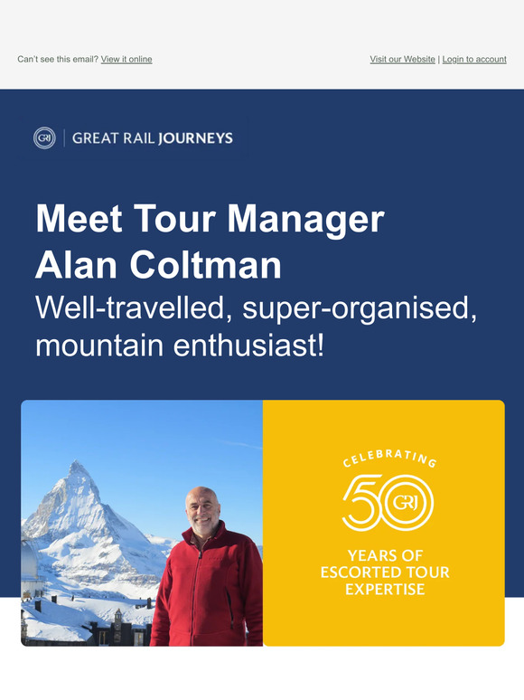 Great Rail Journeys: Introducing one of our expert Tour Managers | Milled