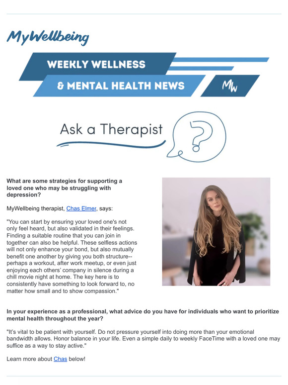 MyWellbeing: What lessons can we learn from depression? | Milled