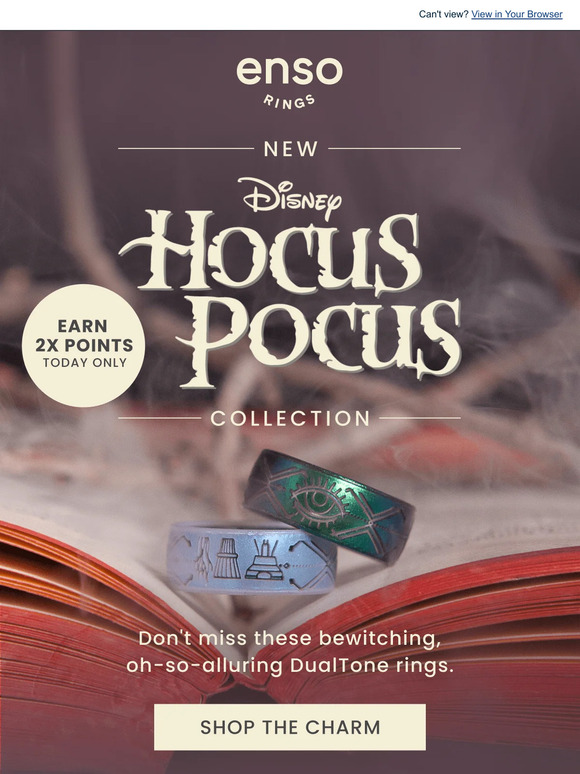 Enso Rings: NEW 🔮 Disney Hocus Pocus Collection unveiled | Milled