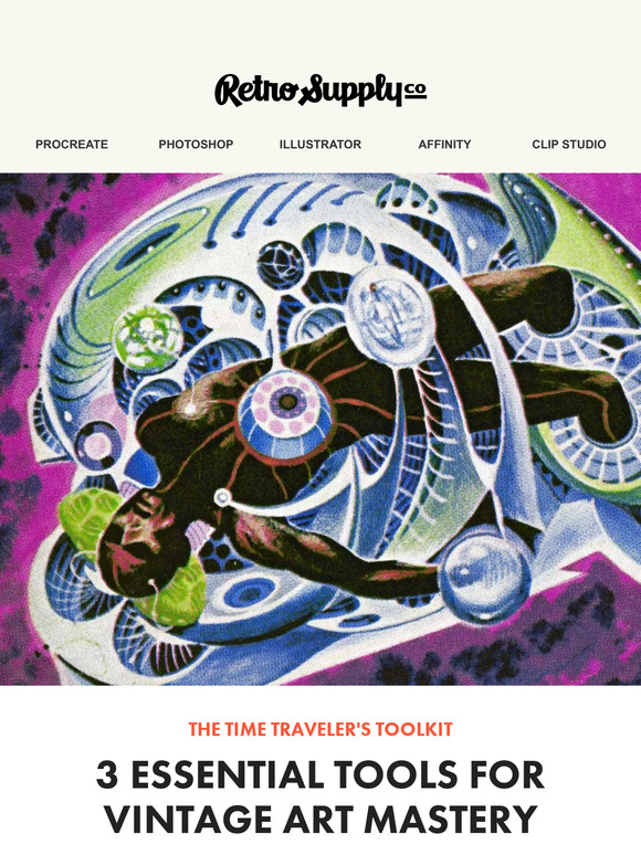 RetroSupply: The Time Traveler's Toolkit | Milled