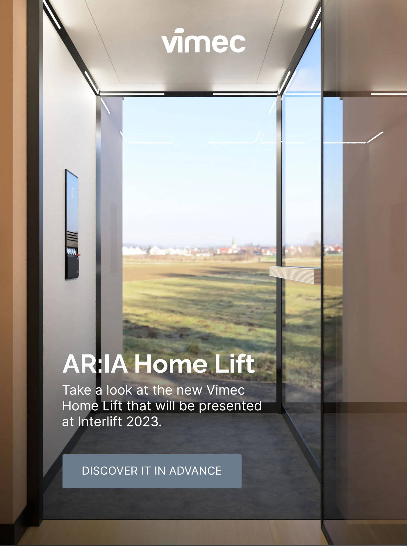 Archiproducts: Take a look at the new Vimec Home Lift that will be presented at Interlift 2023 ...