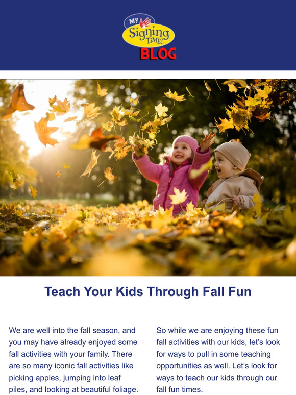 Two Little Hands: Educational ideas for fall learning 🍎 | Milled