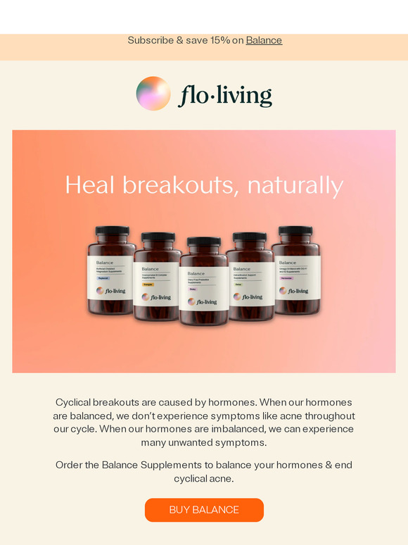 FLO Living: Omega 3's promote clear skin | Milled