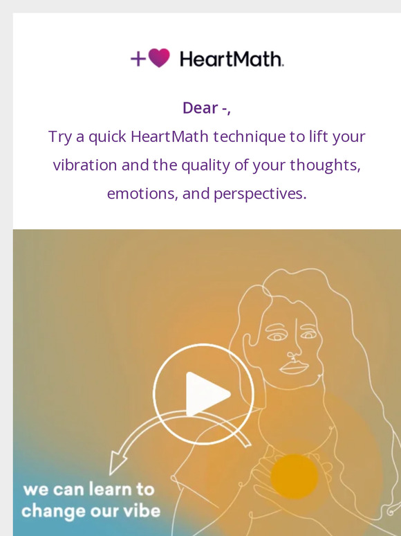HeartMath: Learn to Raise Your Vibe: Lift Your Emotions with HRV ...