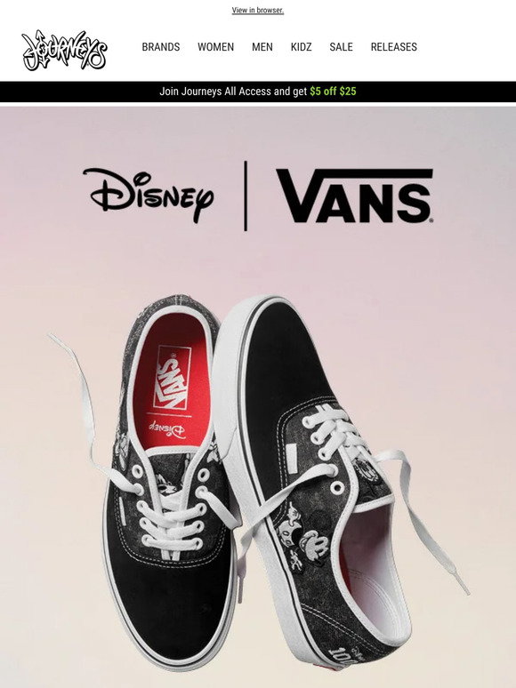Journeys: The DISNEY × VANS Collection 🪄 | Milled