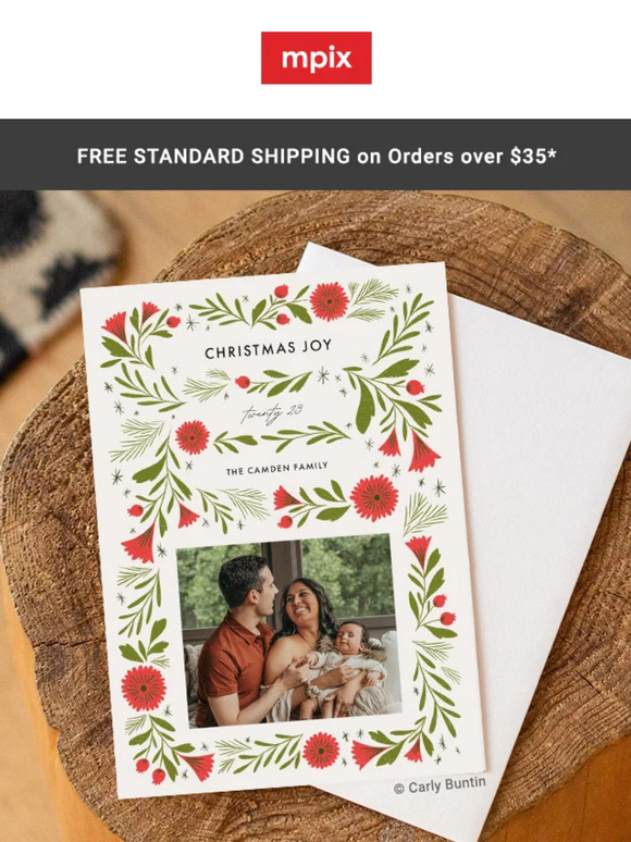 mpix.com: Sneak Peek: 2023 Holiday Card Collection | Milled