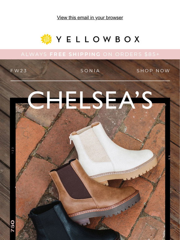 Yellow Box: Just In: Go-to Chelsea styles you’ll want to wear on ...