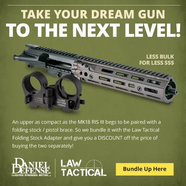 Brownells: Daniel Defense MK18 "Accessorizer's Dream" upper | Milled