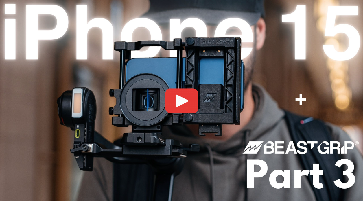 Beastgrip: 🔥 NEW video shot with our lenses and iPhone 15 | Milled