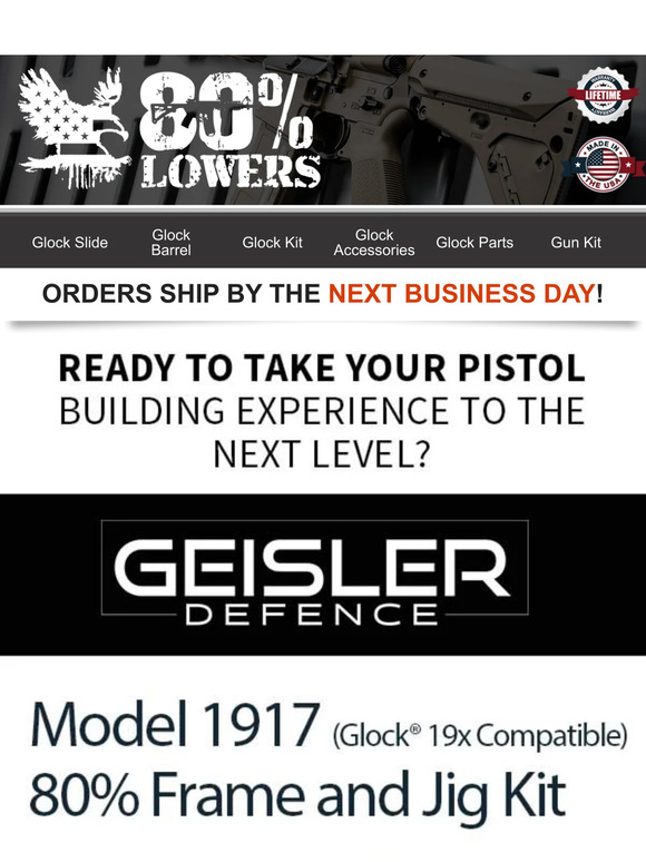 80% Lowers: 𝗚𝗲𝗶𝘀𝗹𝗲𝗿 𝗗𝗲𝗳𝗲𝗻𝗰𝗲 Model 1917 80% Frame and Jig Kit is back ...