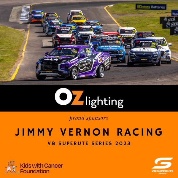 Ozlighting: Ozlighting x Jimmy Vernon | 2023 V8 SuperUte Series | Milled