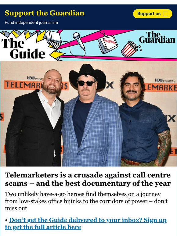 The Guardian: The Guide #107: The best documentary of the year | Milled