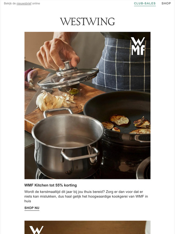 Westwing DE: Kook deze kerst als een chef met WMF | Kärcher voor binnen ...