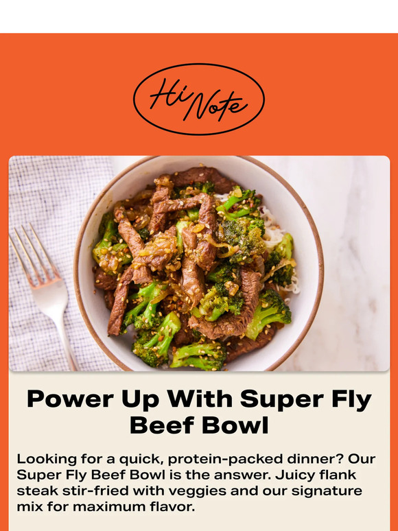 Hi Note: Beef up your dinner menu with Super Fly Beef Bowl | Milled
