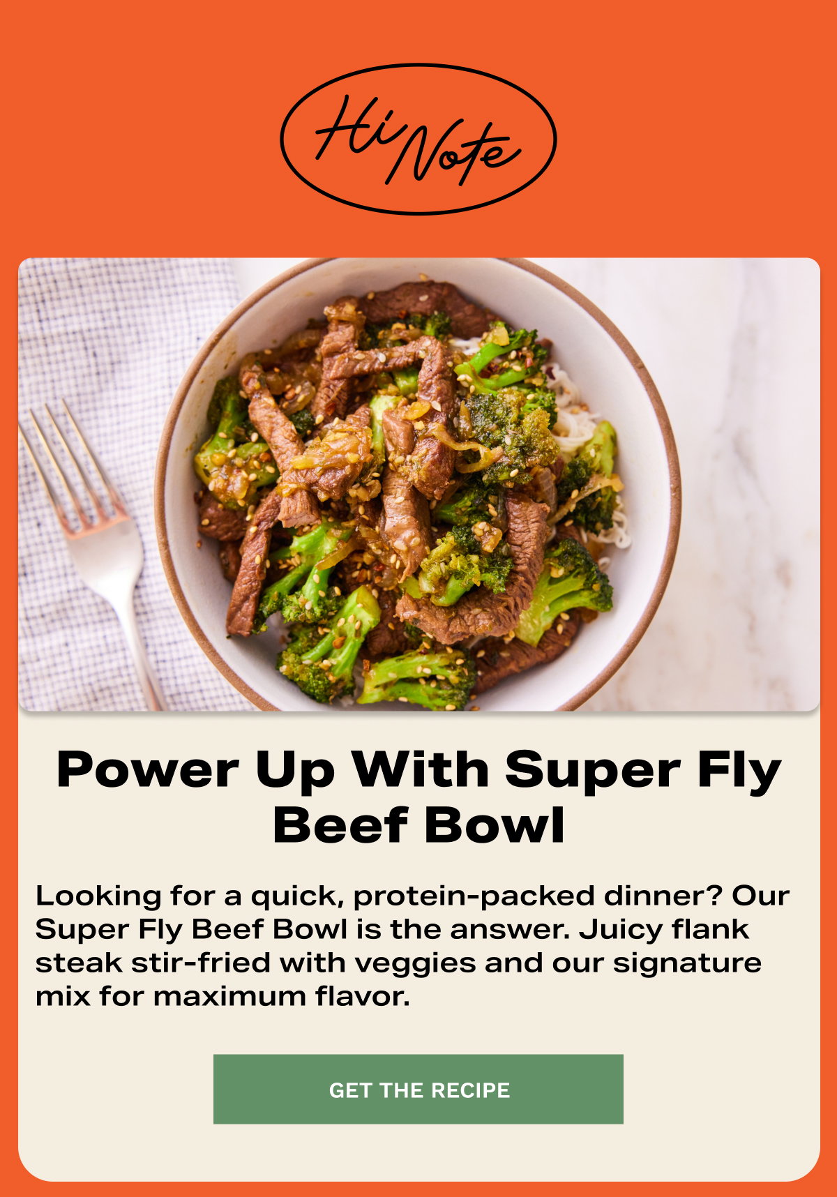 Hi Note: Beef up your dinner menu with Super Fly Beef Bowl | Milled