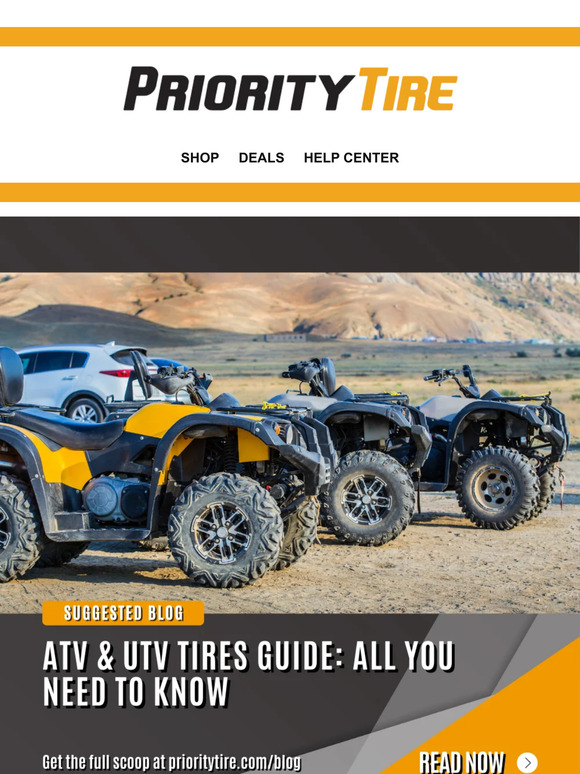 Priority Tire: Upgrade Your ATV/UTV with the Best Tires | Milled