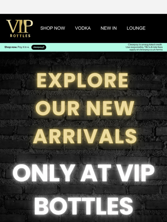 VIP Bottles: Discover What's New: Our New Arrivals Await!🔥 | Milled