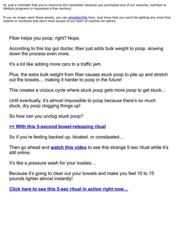 Critical Bench: Try THIS 5-second bowel-releasing ritual to poop on ...