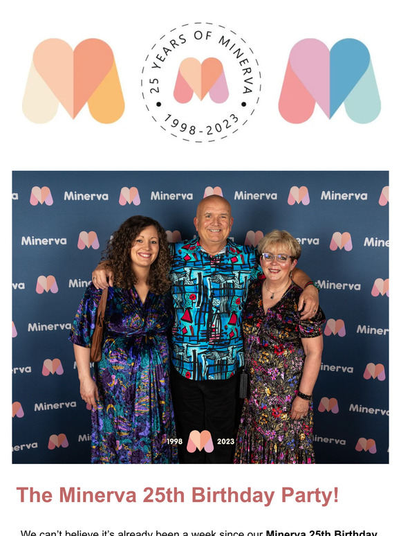 Minerva: Re-live the Minerva 25th Birthday Party! 🎉 | Milled