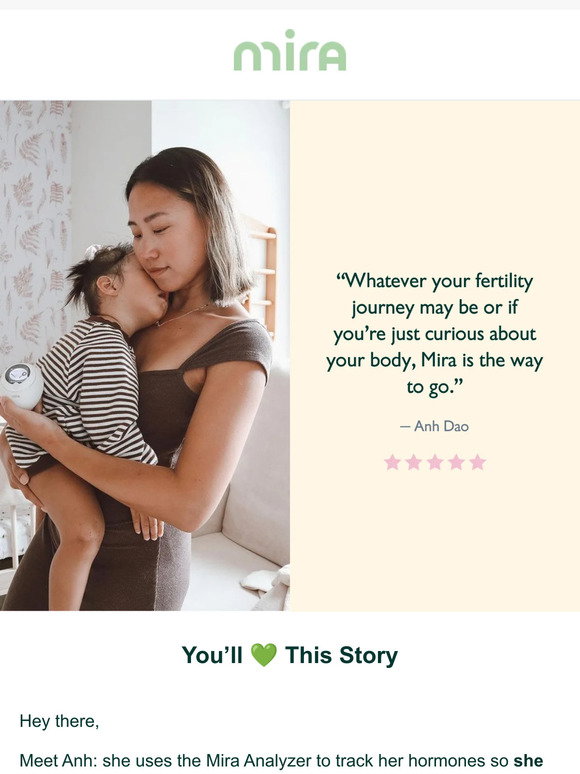 Mira Fertility: How Anh Dao’s getting the most out of Mira 💚 | Milled