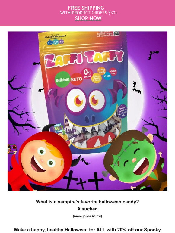 Zolli Candy: What is a vampire's favorite halloween candy? | Milled