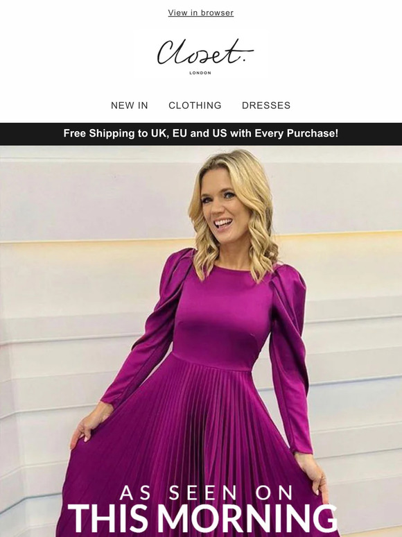 Closet: Charlotte Hawkins-approved! Limited stock remaining | Grab ...