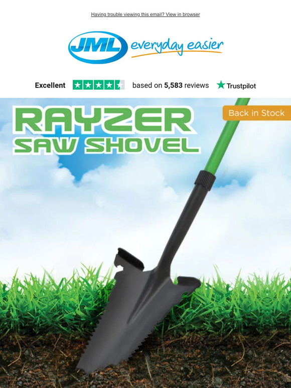 JML: Autumn garden digging made easy | Milled